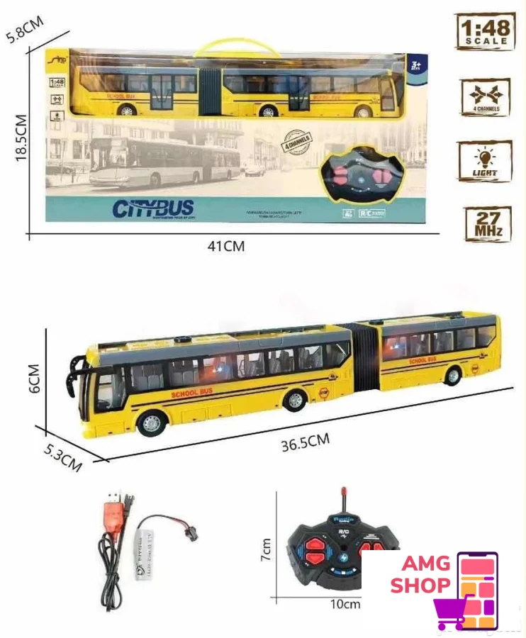 Autobus na daljinski upravljac Hit igracka - Autobus na daljinski upravljac Hit igracka