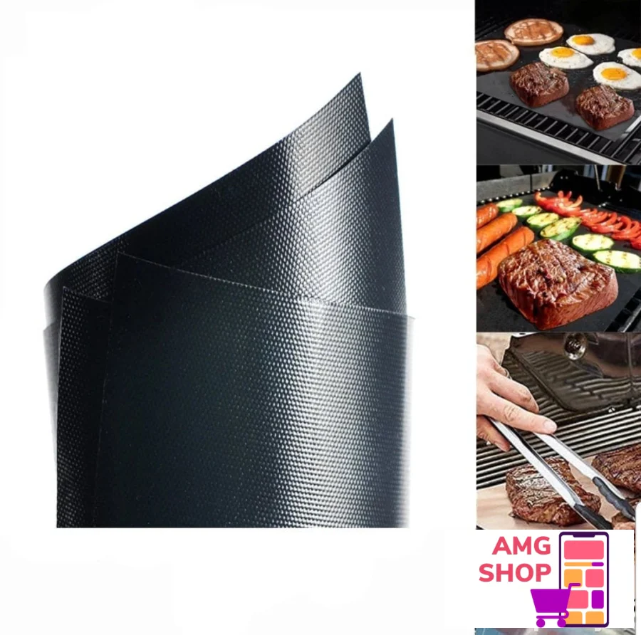 BBQ GRILL MAT - Podloga za rostilj 2 komada - BBQ GRILL MAT - Podloga za rostilj 2 komada