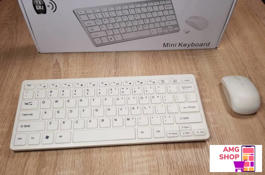 Bežična kompaktna tastatura i miš - Bežična kompaktna tastatura i miš