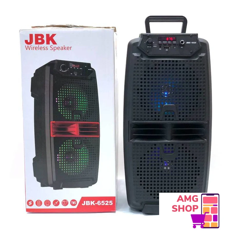 Bluetooth Karaoke Zvucnik JBK-6525 + mikrofon - Bluetooth Karaoke Zvucnik JBK-6525 + mikrofon
