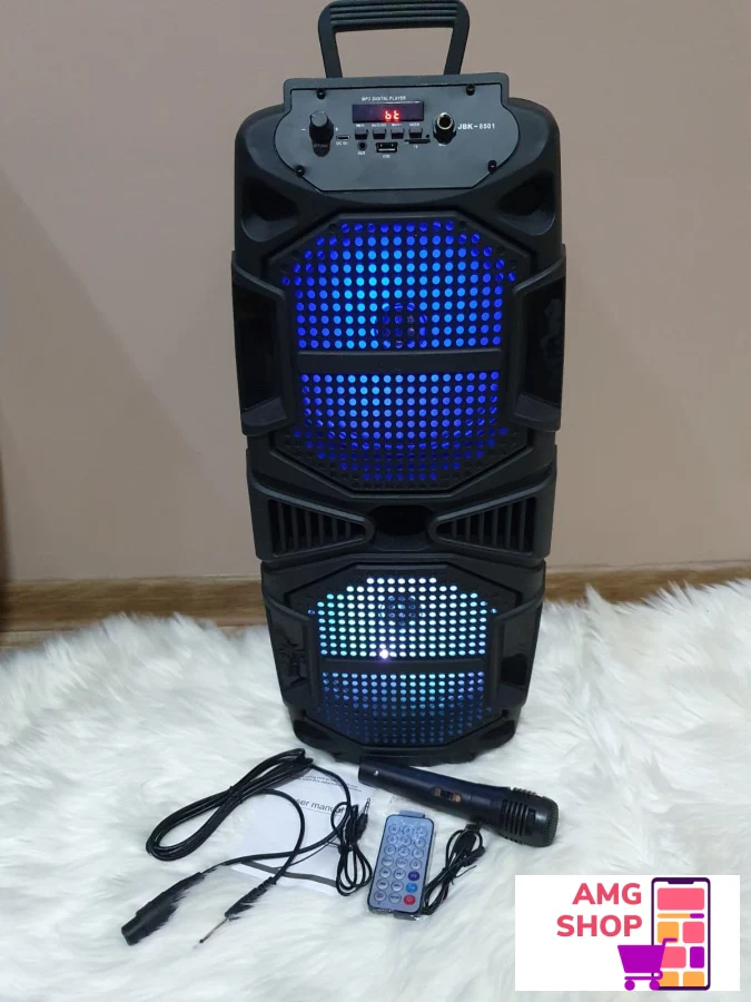 Bluetooth Karaoke zvucnik JBK-8501 sa mikrofonom - Bluetooth Karaoke zvucnik JBK-8501 sa mikrofonom