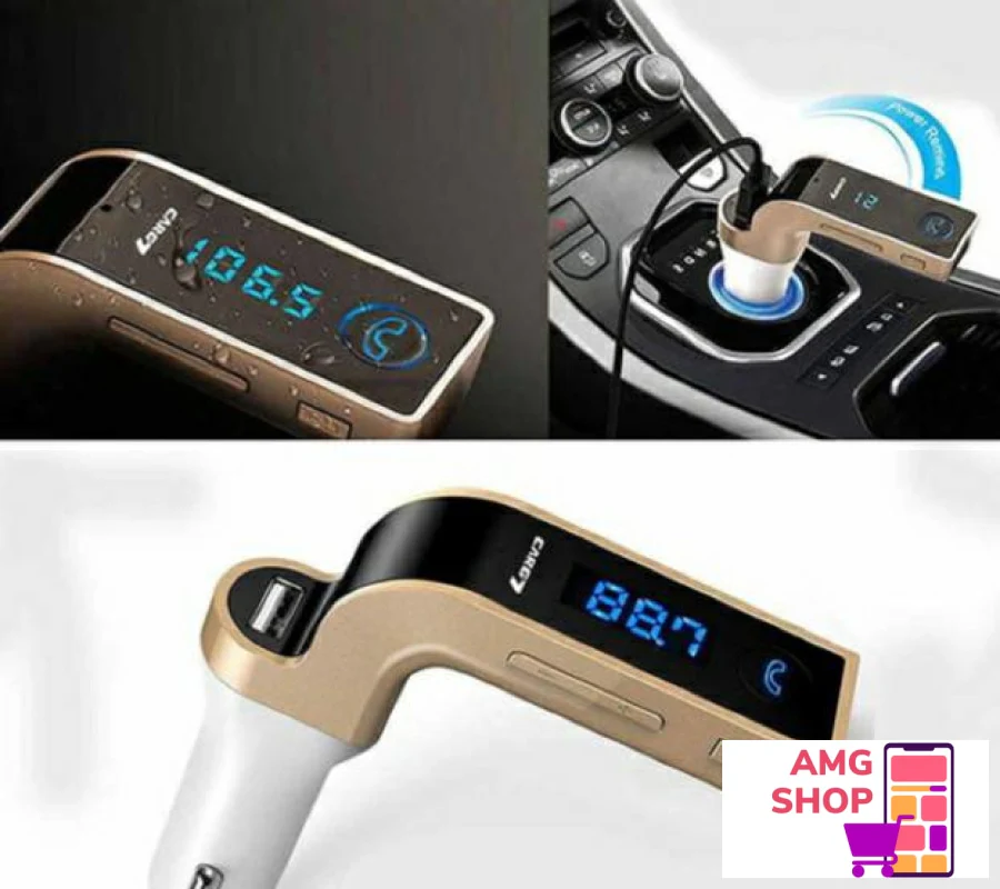 Bluetooth transmiter transmiser za kola car G 7 - Bluetooth transmiter transmiser za kola car G 7