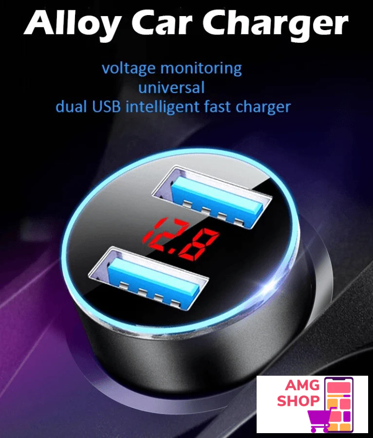 Car Charger sa Led ekranom () - Car Charger sa Led ekranom ()