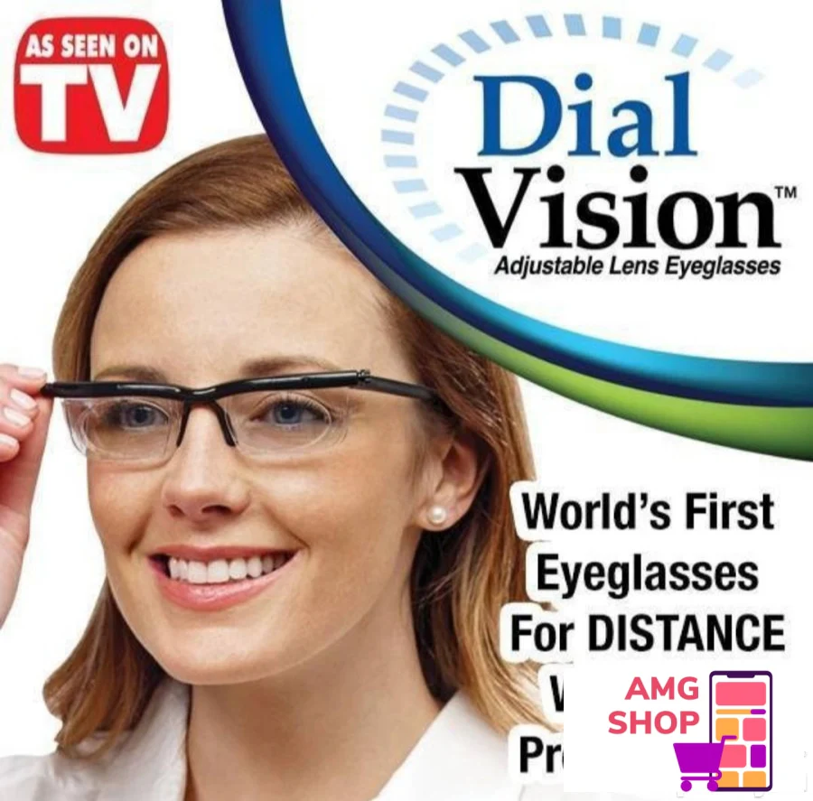 Dial Vision - Univerzalne naočare sa podesivom dioptrijom - Dial Vision - Univerzalne naočare sa podesivom dioptrijom