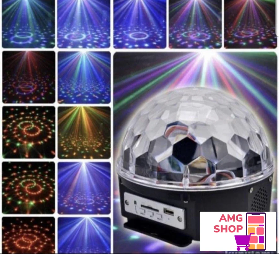 Disko Kugla - Led Rgb Disko Magicna Kugla - - Disko Kugla - Led Rgb Disko Magicna Kugla -