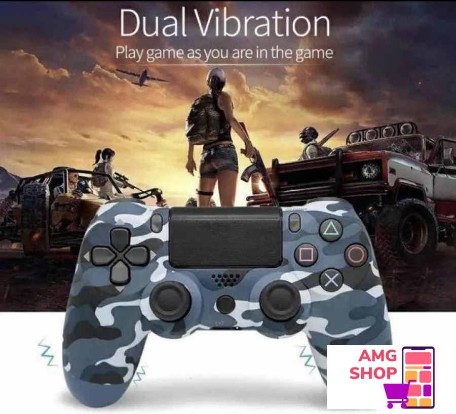 Doubleshok 4 dzojstik ps4 - sivi maskirni - Doubleshok 4 dzojstik ps4 - sivi maskirni