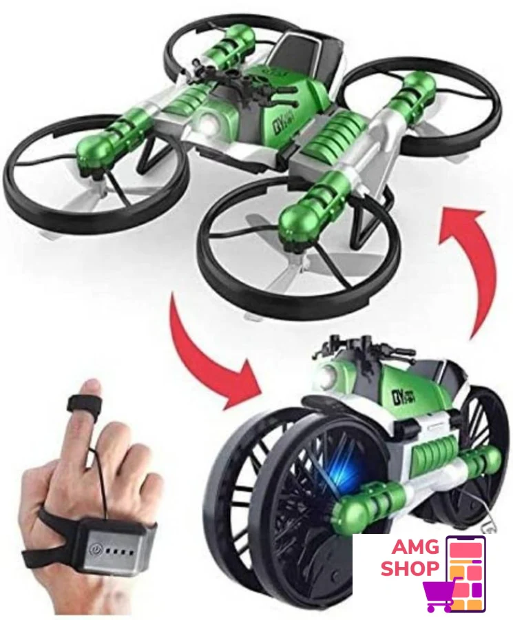 Dron + motor / igračka 2 u 1 - Dron + motor / igračka 2 u 1