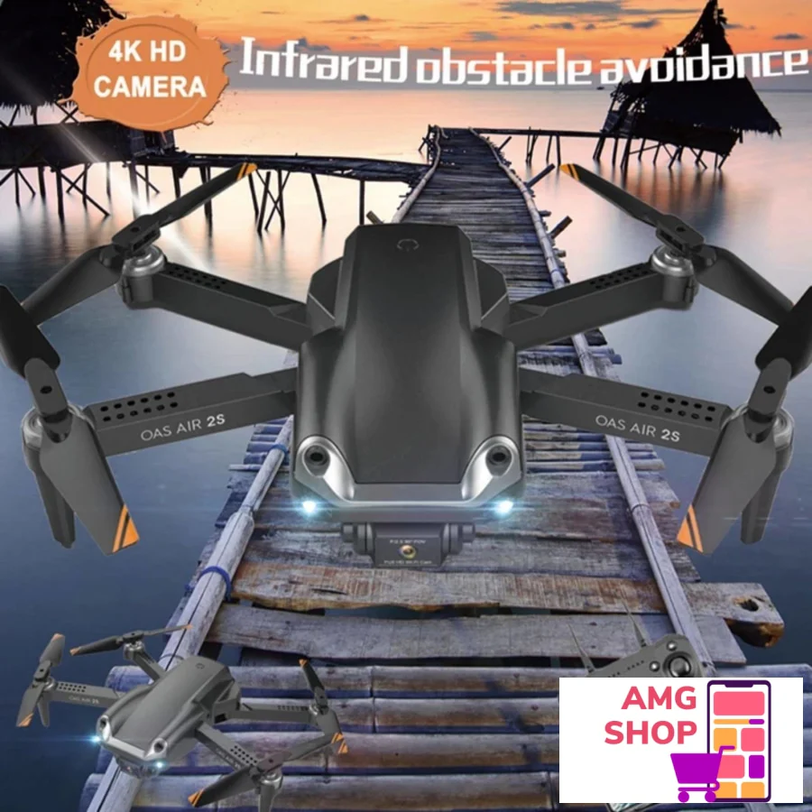 Dron sa 2 kamere/4K/HD/2,4G/WF model S2 - Dron sa 2 kamere/4K/HD/2,4G/WF model S2