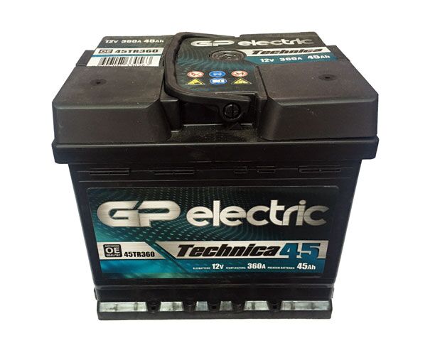 Akumulator GP Electric 12V 45Ah 360A D+ 45TR360