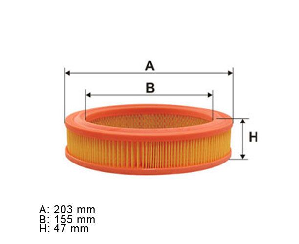 Filter vazduha Filtron AR213 - CAF100107R - MA128 - MA691