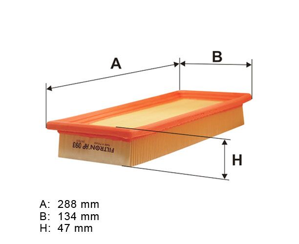 Filter vazduha Filtron AP093 - CAF100611P - MA1047