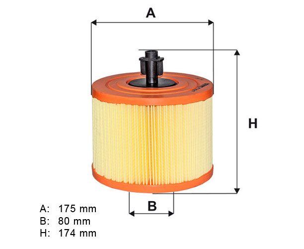 Filter vazduha Champion CAF100473C - AK362/5 - ADB112210