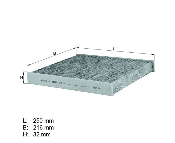 Filter klime Knecht LAK120 - K1079A - 1987432357 - CCF0320C - NC2097CA