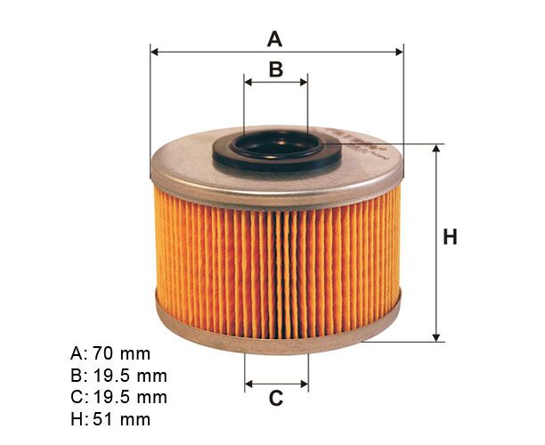 Filter goriva Filtron PM815/1 - CFF100252 - MG098