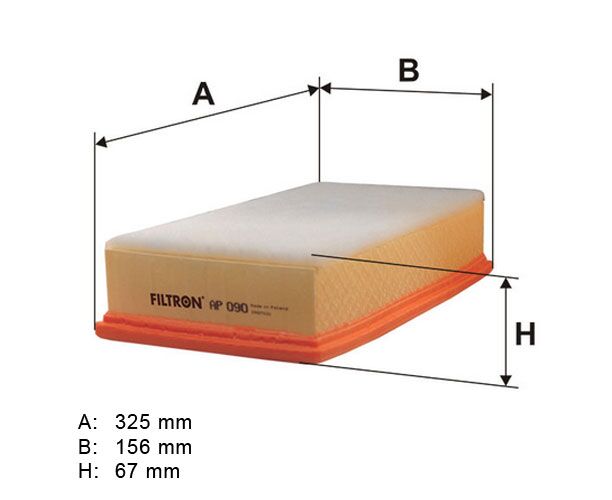 Filter vazduha Filtron AP090 - 1457432200 - MA1135
