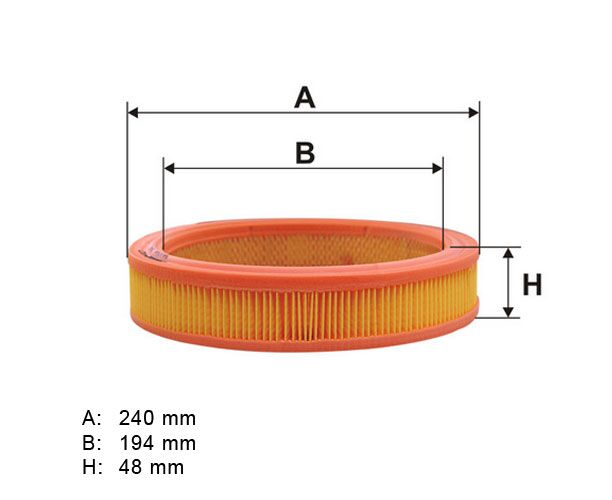 Filter vazduha Filtron AR232 - CAF100136R - MA148