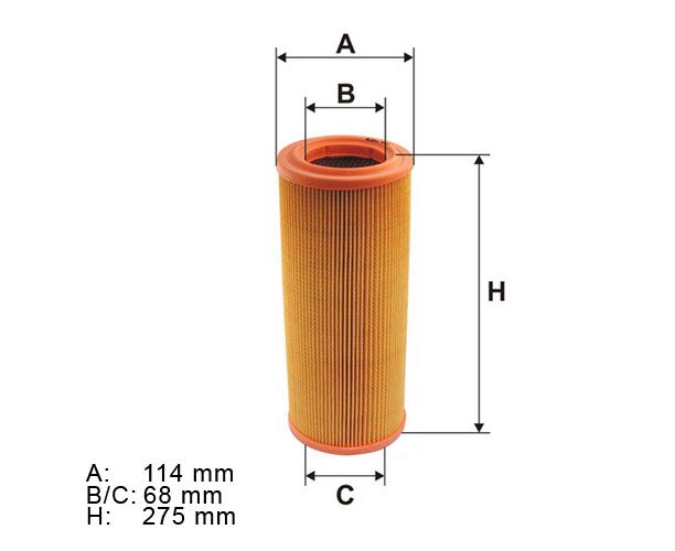 Filter vazduha Pionir FV234/2 - AR234/2 - CAF100714C - MA1114