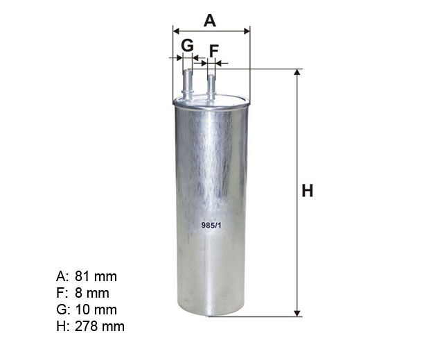 Filter goriva Pionir FG985/1 - PP985/1