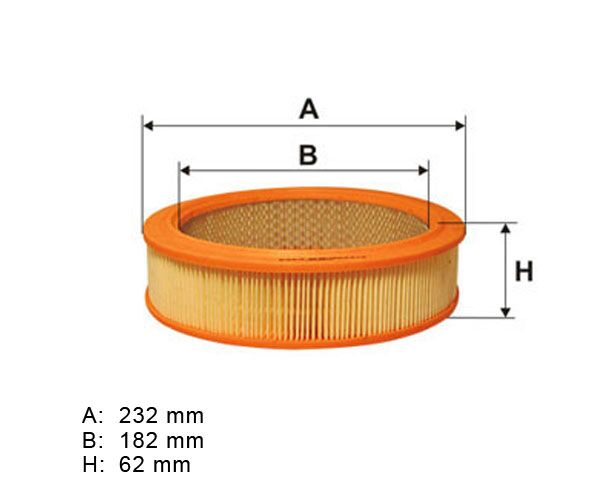 Filter vazduha Filtron AR214 - CAF100106R - MA129