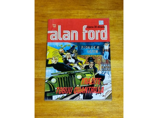 ALAN FORD 430 - Tražite Tobiju Quantrilla