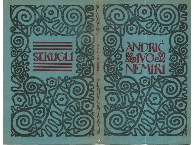 ORIGINALNE MEKE KORICE (I. Andrić, NEMIRI, 1920)