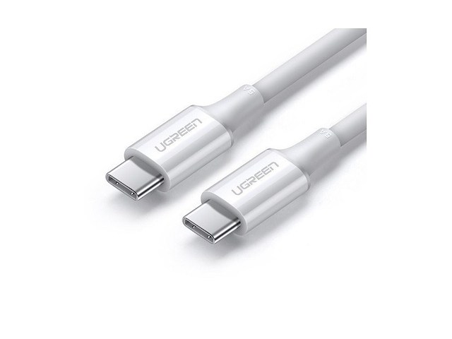 Kabl USB C muški-USB C muški 2m beli