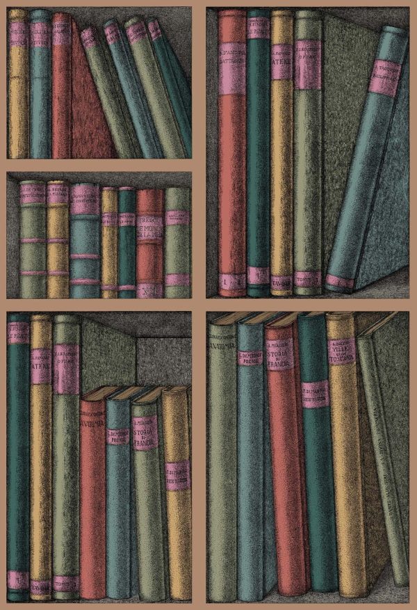 Cole & Son Ex Libris Wallpaper 114/5010