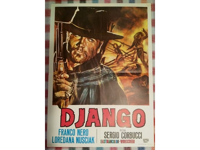 plakat DJANGO (Franco Nero)