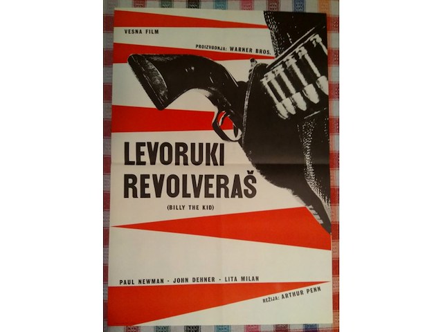 plakat LEVORUKI REVOLVERAŠ (Billy The Kid)