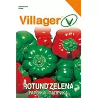 Paprika zeleni rotund - seme 10 kesica Villager 052331