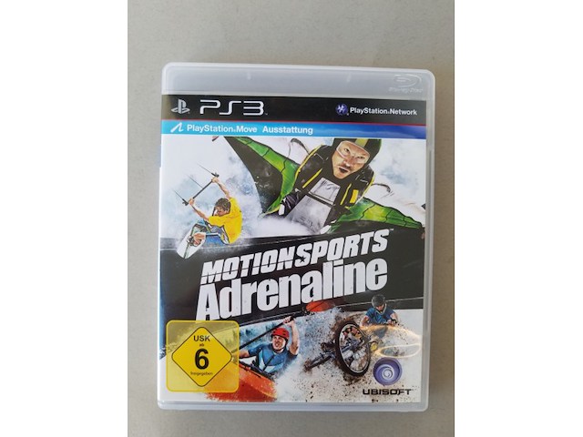 Motion Sports Adrenaline - PS3 igrica