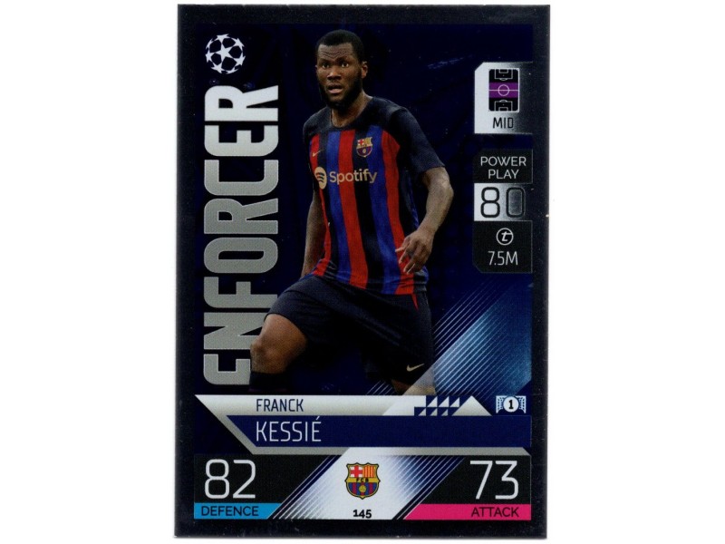 145.Franck KESSIE -FC BARCELONA- Match ATTAX 2022/23