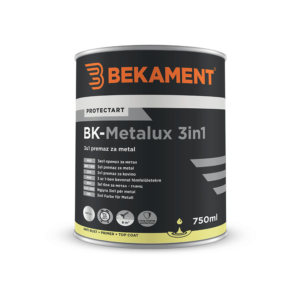 BK-Metalux 3In1 premaz za metal Crna