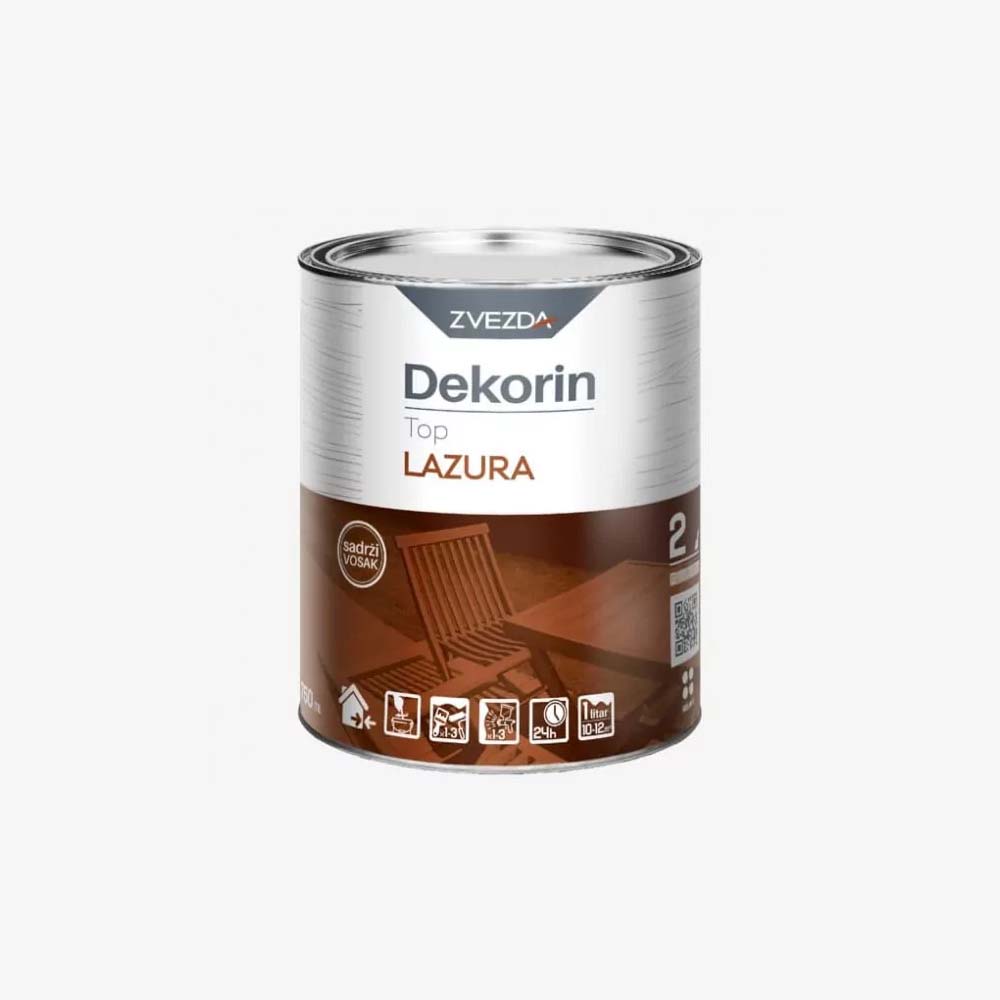 DEKORIN Top lazura- akacija 0,75l