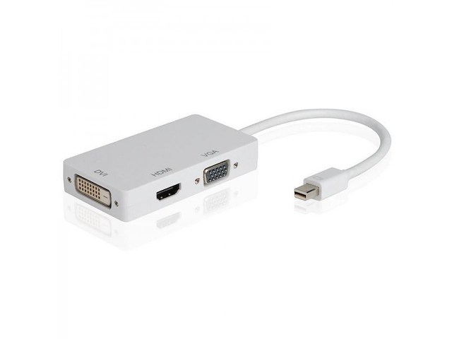 Mini DP na HDMI VGA DVI adapter