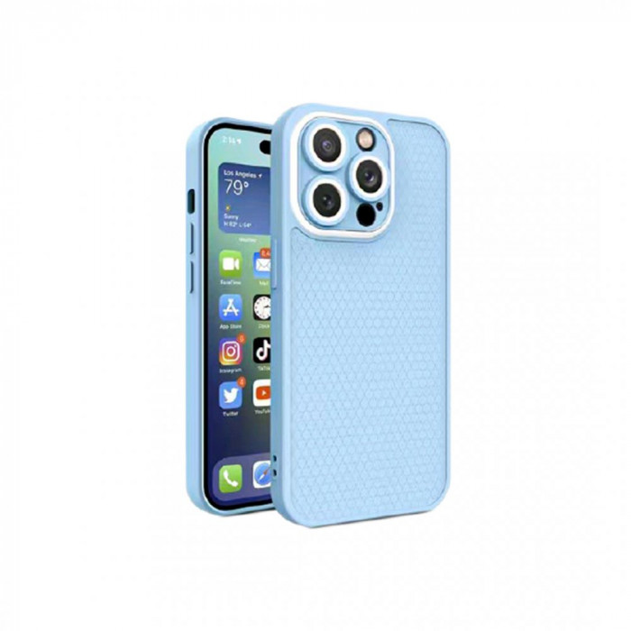 FUTROLA SILIKONSKA SOFFANY SY-261 ZA IPHONE 14 PRO MAX SVETLO PLAVA