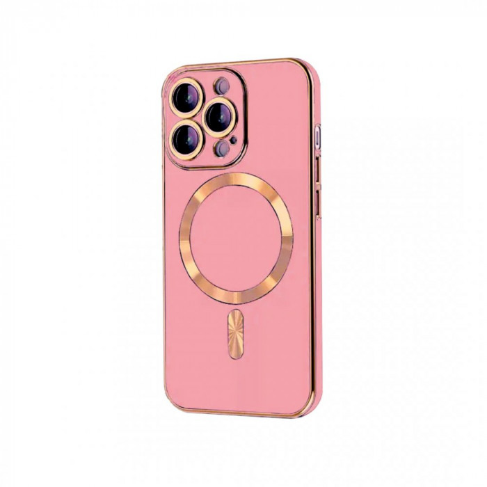 Futrola silikonska Soffany SY-257 Magnetic za Iphone 14 roze