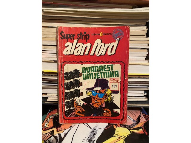 Alan Ford 131 - Dvanaest umjetnika