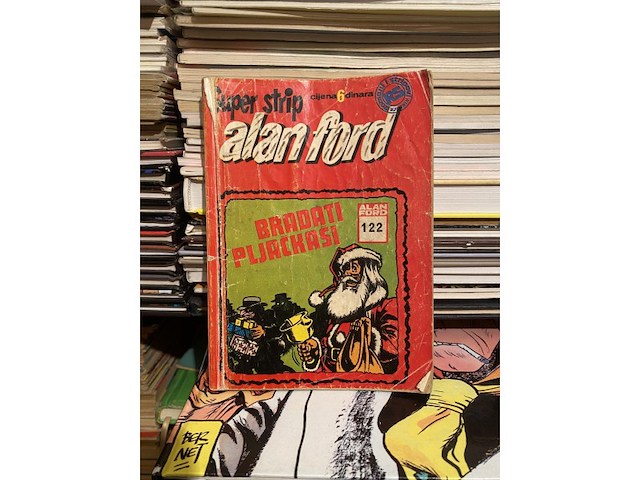 Alan Ford 122 - Bradati Pljačkaši