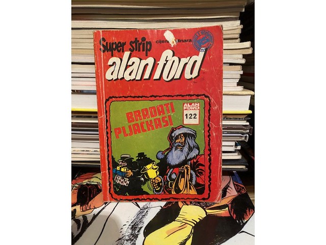 Alan Ford 122 - Bradati Pljačkaši