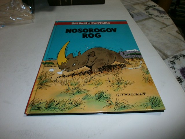 Spirou 6 Nosorogov rog