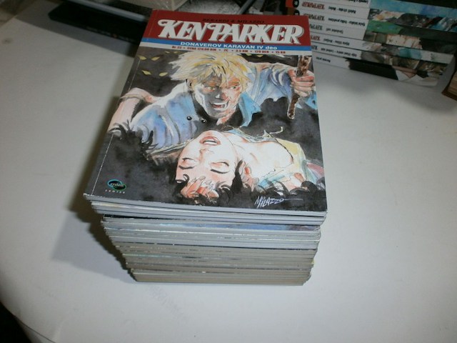 KEN PARKER KOMPLET 1-22 SYSTEM COMICS