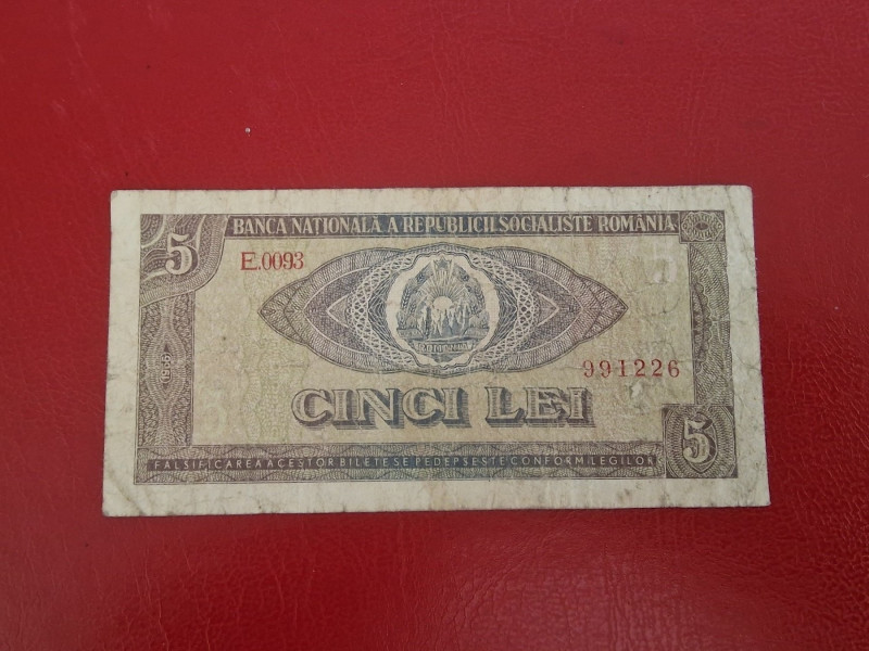 Rumunija 5 Leja 1966