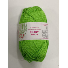 Pamuk Boby- zelena neon 7670