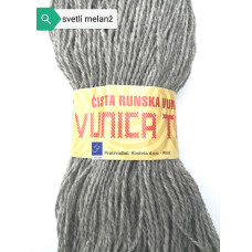 Vuneno predivo nebojeno TEA WOOL 100%