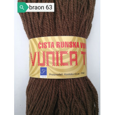 Vuneno predivo bojeno TEA WOOL 100%