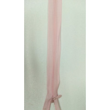 Rajsferšlus skriveni 20 cm-Svetlo rozi