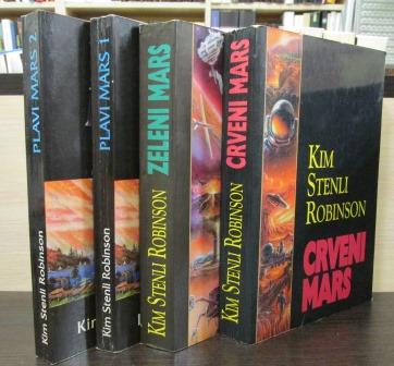 CRVENI MARS, ZELENI MARS, PLAVI MARS u 4 knjige – KIM STENLI ROBINSON