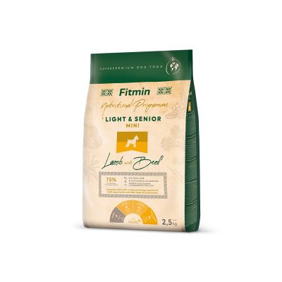 Fitmin Dog Nutritional Programme Light & Senior Minii Jagnjetina sa Govedinom 2,5kg