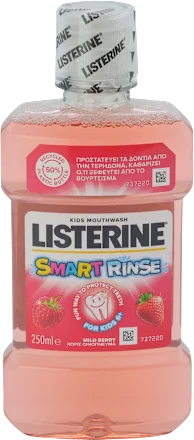 LISTERINE
SMART RINSE - dečija tečnost za ispiranje usta, 250 ml